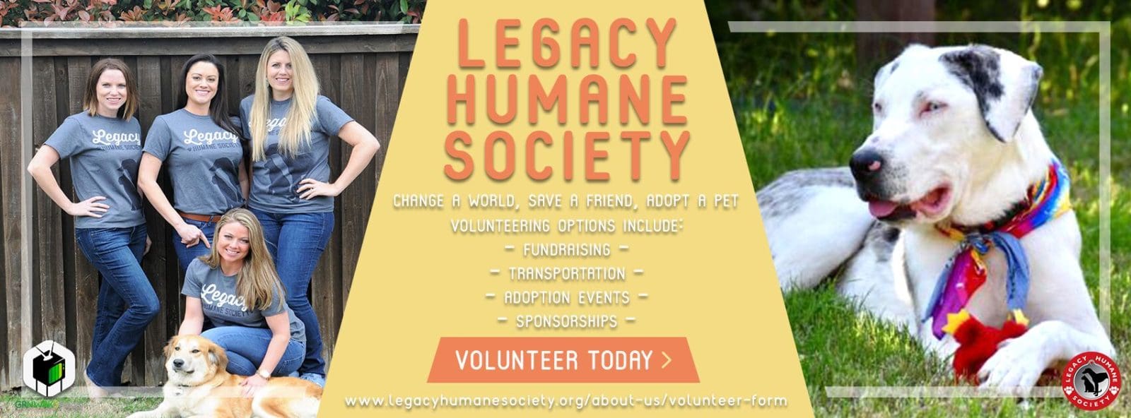 History of LHS - Legacy Humane Society
